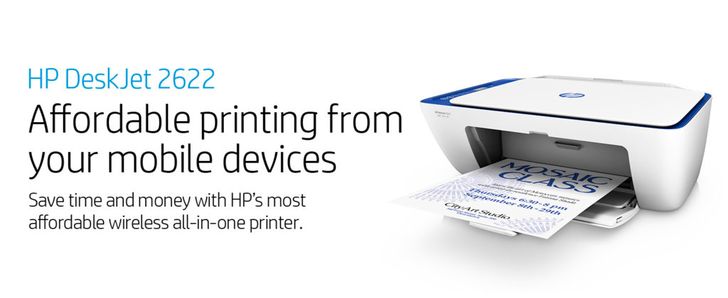 HP - DeskJet 2622 All-in-One wireless Compact Printer - TEK-Shanghai
