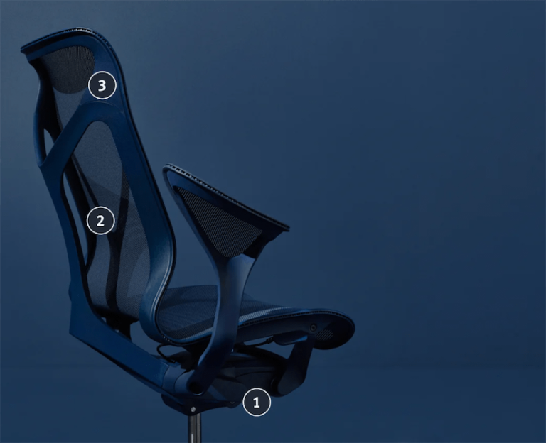 HermanMiller - Mid-Back Cosm Chair - TEK-Shanghai