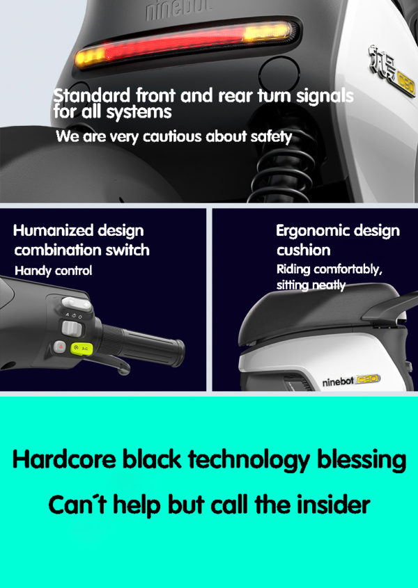 Segway Ninebot 2021 New eMoped C90 Electric Bike Bicycle - TEK-Shanghai