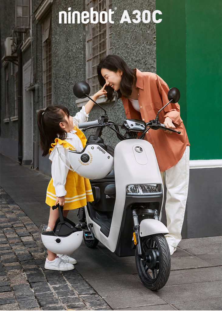 Segway Ninebot eMoped A30C Electric Bike Bicycle (fixed battery -40km) - TEK-Shanghai