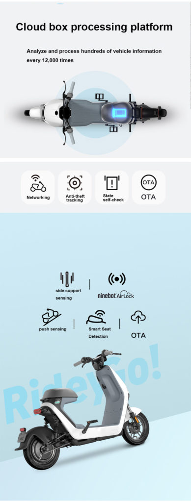 Segway Ninebot eMoped A30C Electric Bike Bicycle (fixed battery -40km ...
