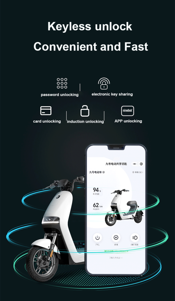 Segway Ninebot eMoped A30C Electric Bike Bicycle (fixed battery -40km ...