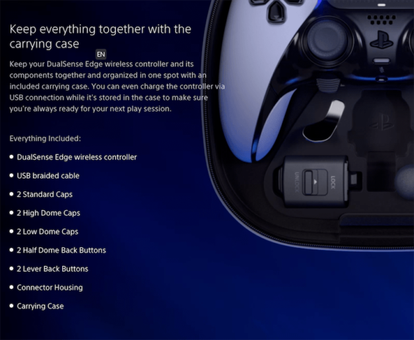 PS5 - DualSense Edge wireless controller - TEK-Shanghai